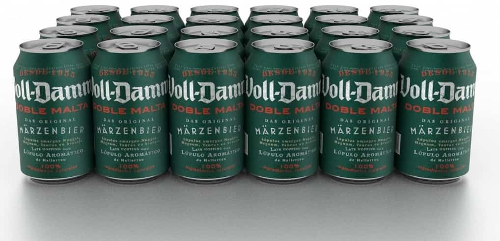 Voll-Damm | Cerveza Doble Malta | Toque Cítrico y Afrutado | Sabor ...